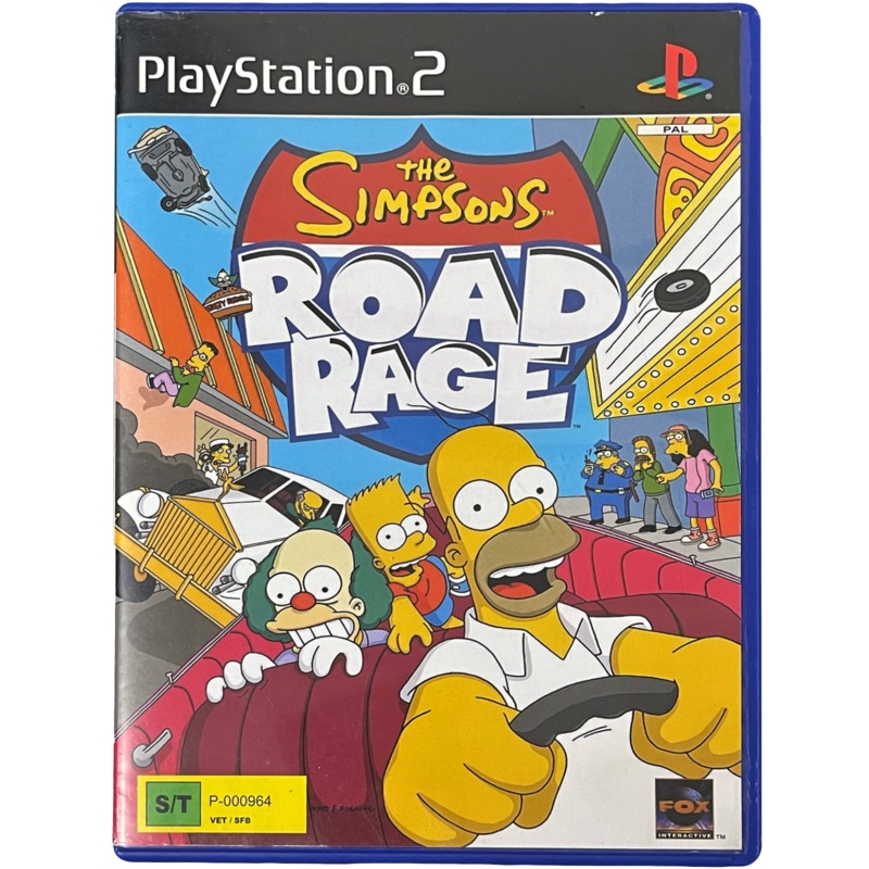 Buy The Simpsons Road Rage PS2 PAL *Complete* (Pre-Owned) - MyDeal
