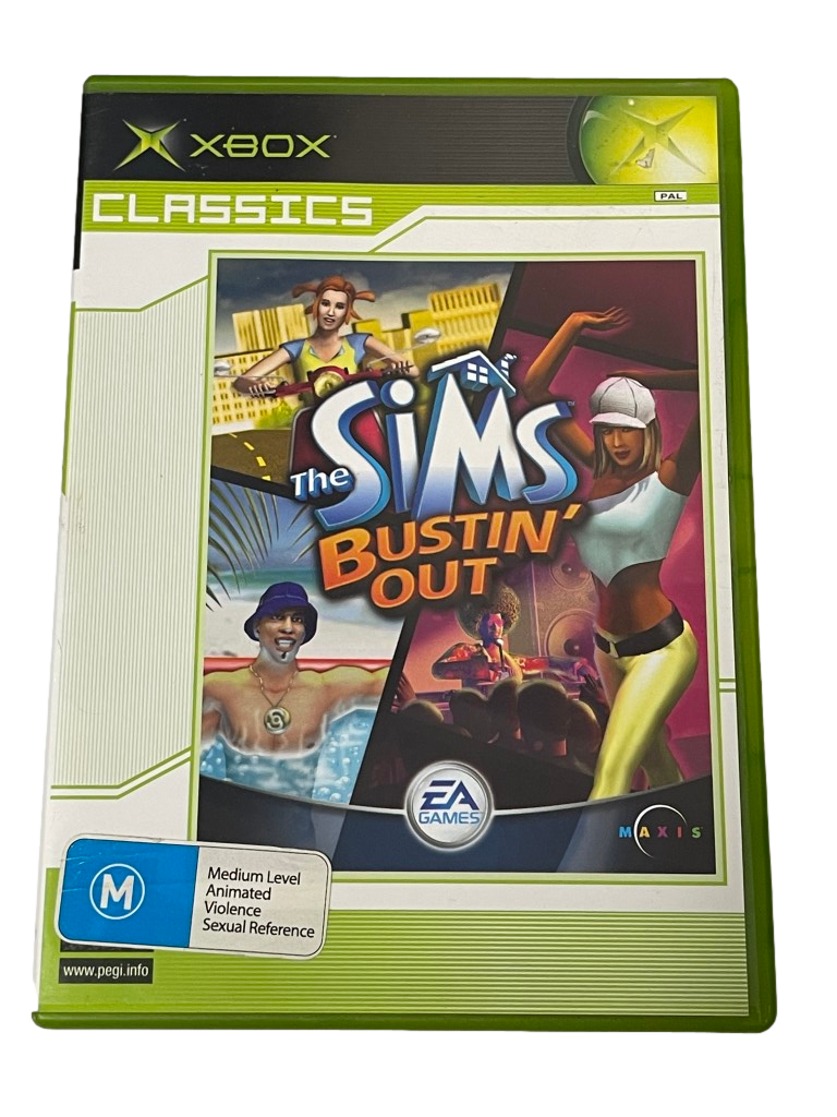 Buy The Sims Bustin Out Xbox Original PAL (Classics) *Complete* (Pre ...