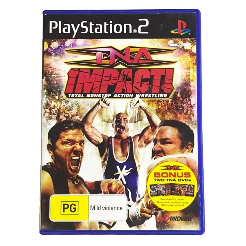 Buy TNA Impact Wrestling PS2 PAL *Complete* (Preowned) - MyDeal