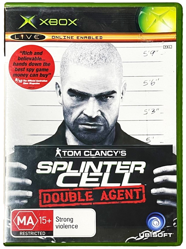 Buy Tom Clancy's Splinter Cell Double Agent XBOX Original PAL *Complete* (Pre-Owned) - MyDeal ...
