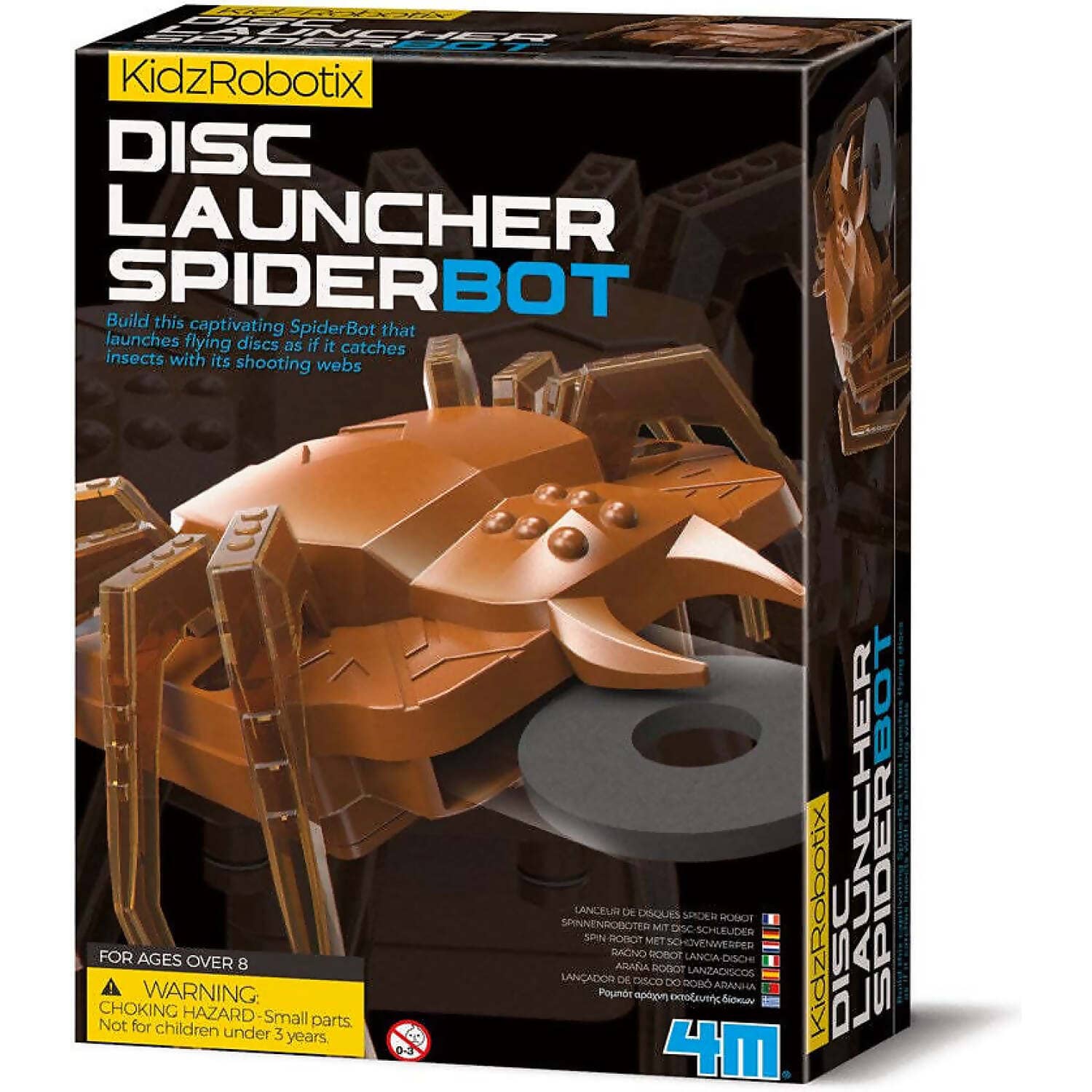 Buy 4M - Kidzrobotix Disc Launcher Spider Bot - Johnco - MyDeal Australia