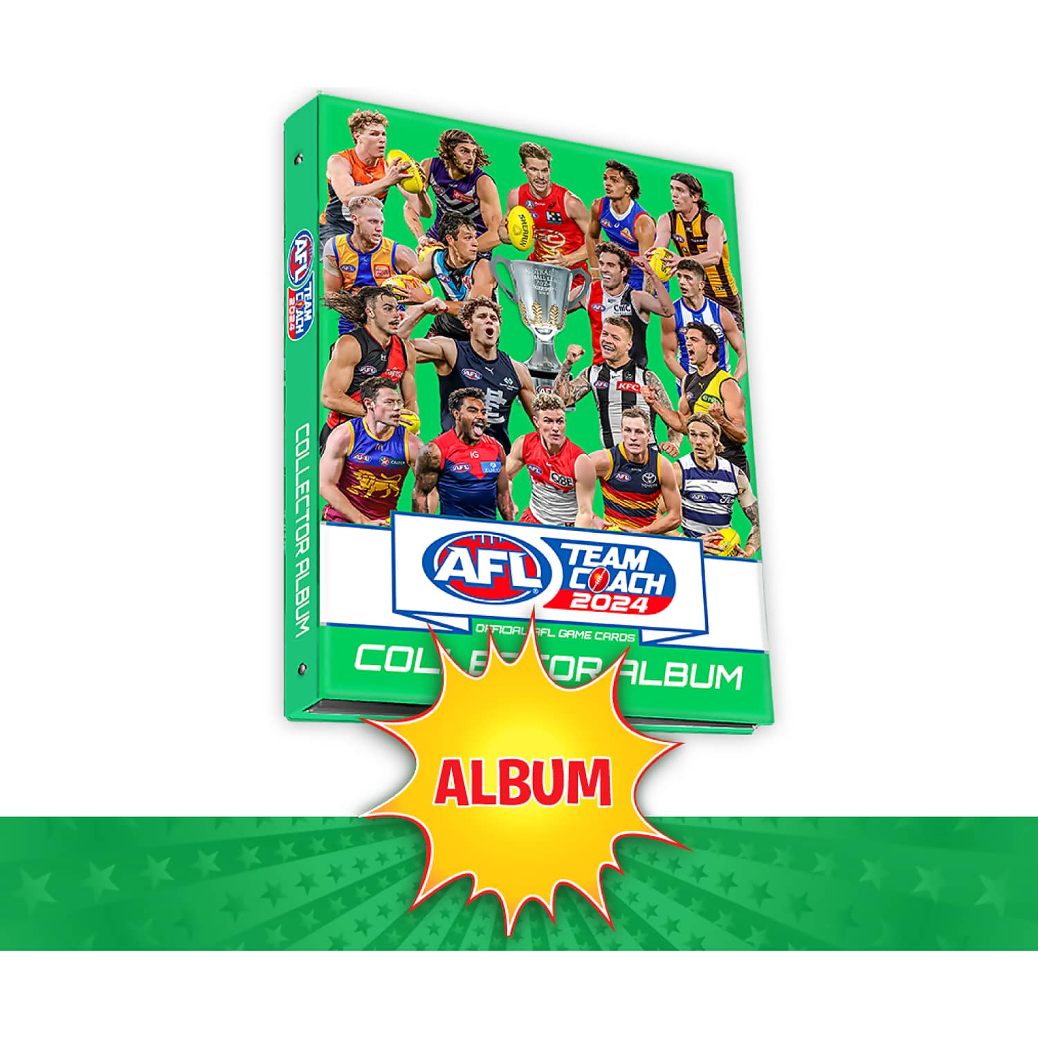 Buy AFL - Teamcoach 2024 Collector Album - MyDeal Australia