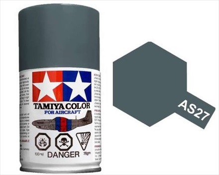 Buy AS-27 TAMIYA ACRYLIC SPRAY PAINT 100ml (Aircraft) GUNSHIP GRAY 2 ...
