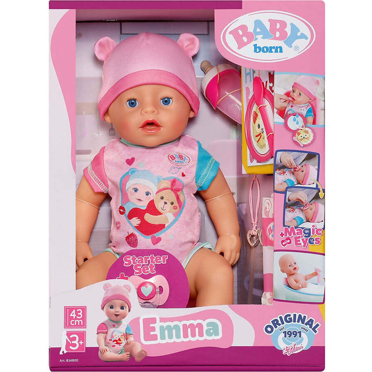 Buy Baby Born - Emma 43cm Baby Doll - MyDeal Australia
