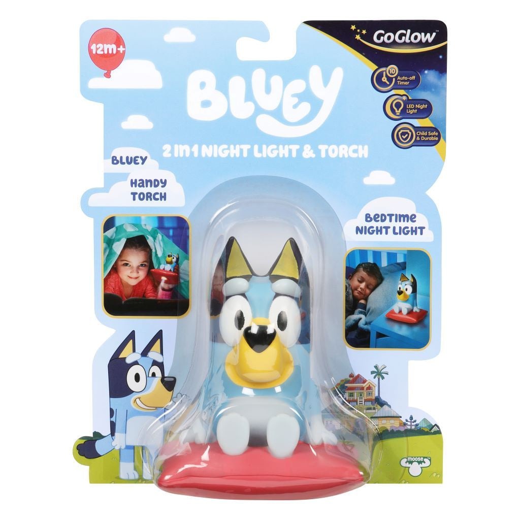Buy Bluey - 2 In 1 Goglow Buddy Night Light And Torch - MyDeal Australia