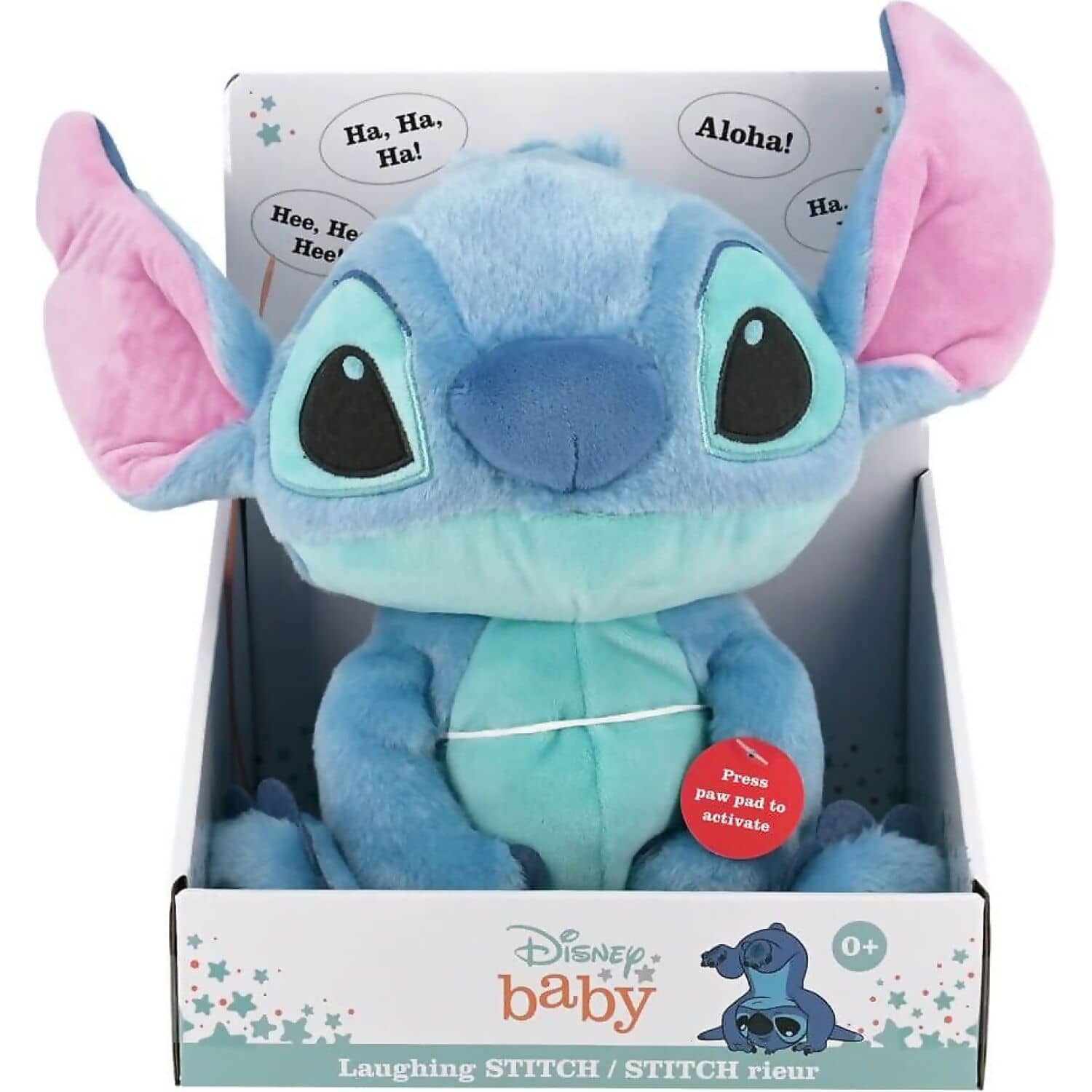Buy Disney Baby - Animated Laughing Stitch - Jasnor - MyDeal Australia