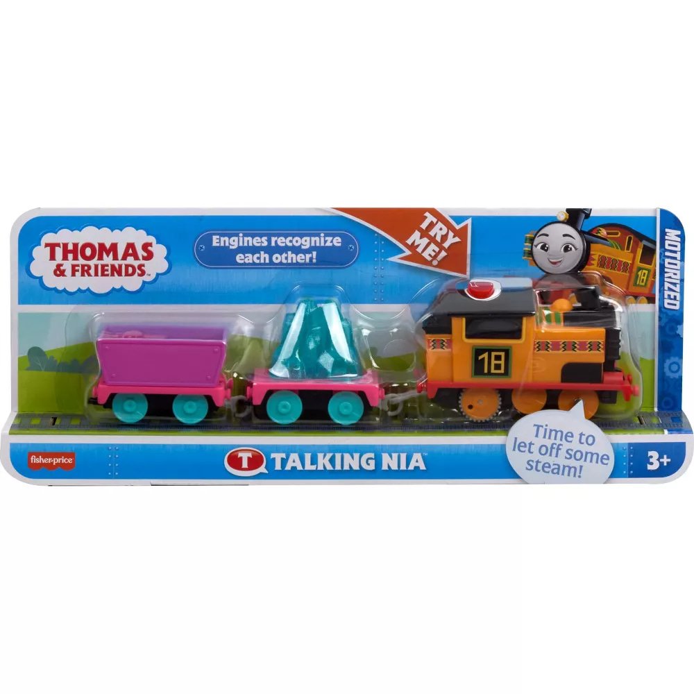 Buy Fisher-Price - Thomas & Friends Talking Nia Motorized Train Engine ...