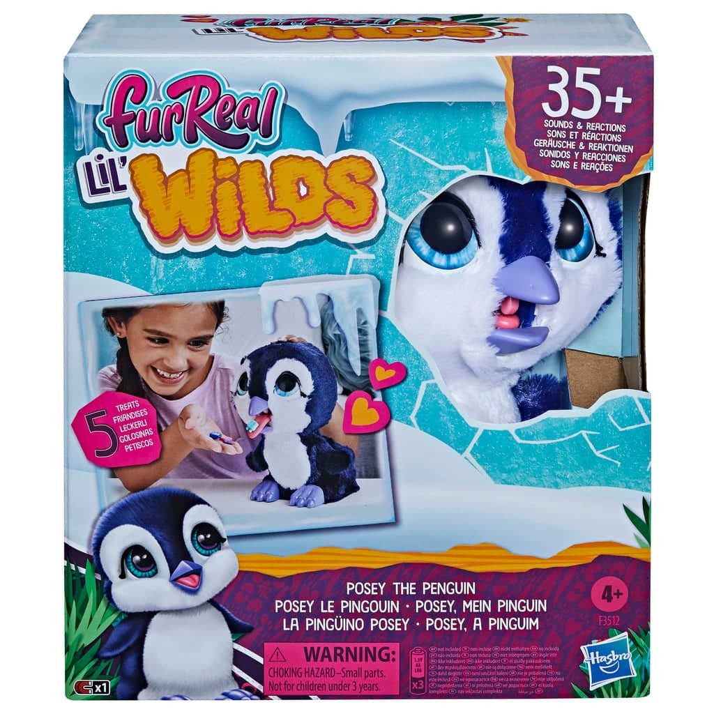 Buy Furreal Lil' Wilds Posey The Penguin - MyDeal Australia