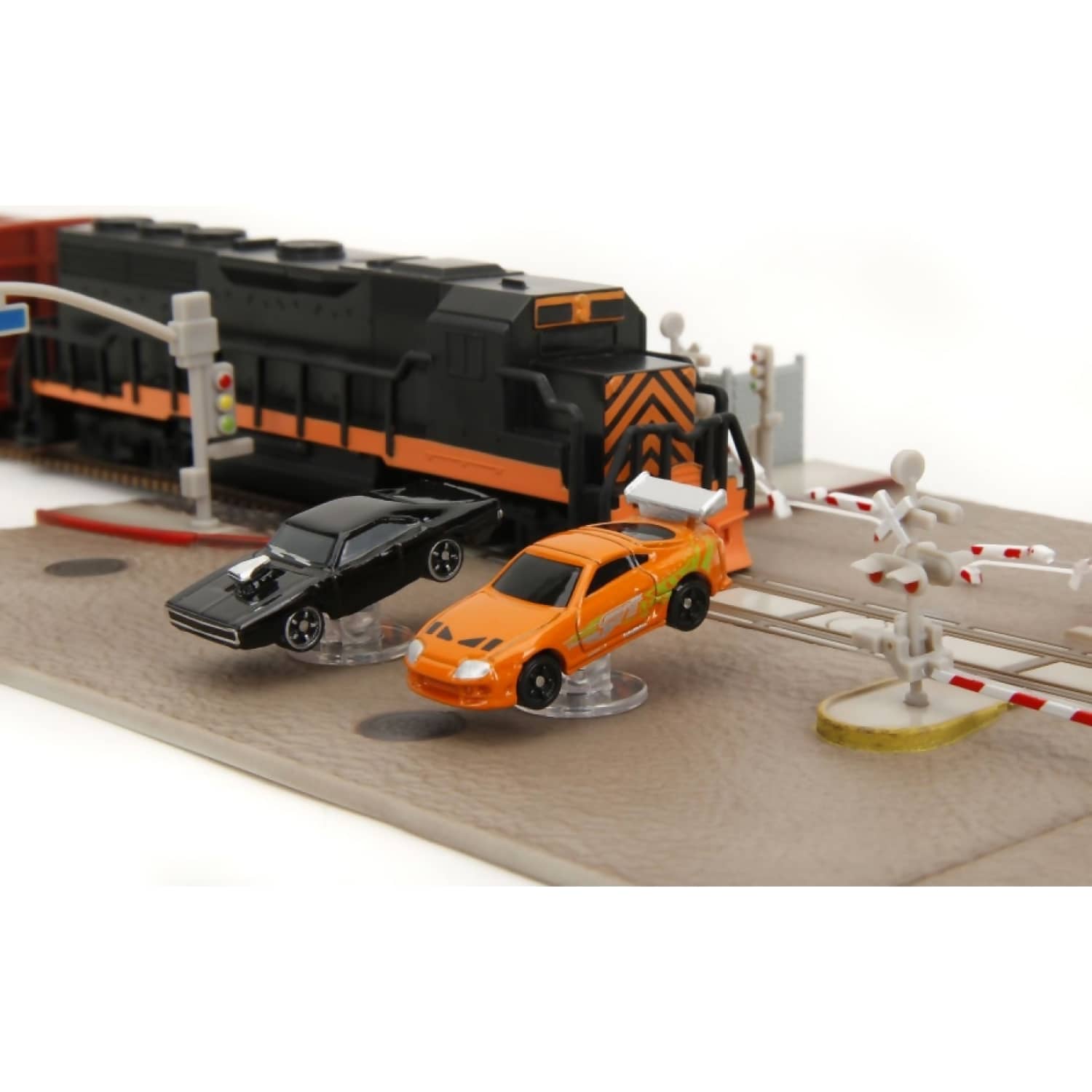 Buy Jada Toys - Fast & Furious Nano Train Scene Scale Diecast Set ...