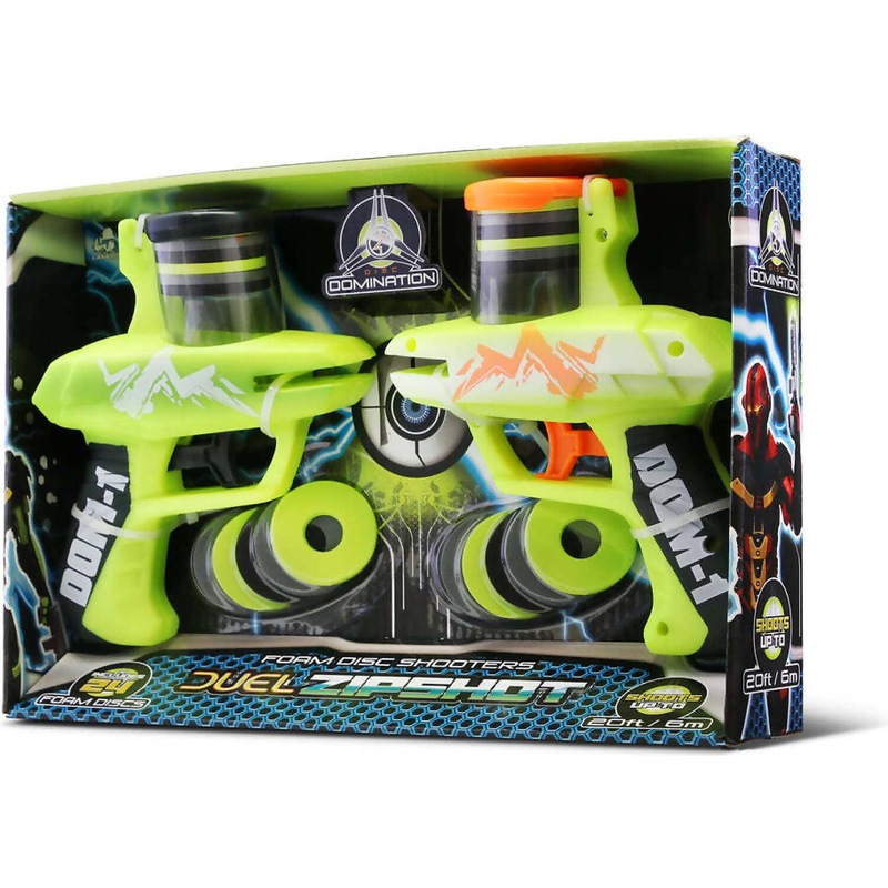 Buy Lanard - Duel Zipshot Foam Disc Shooters - MyDeal