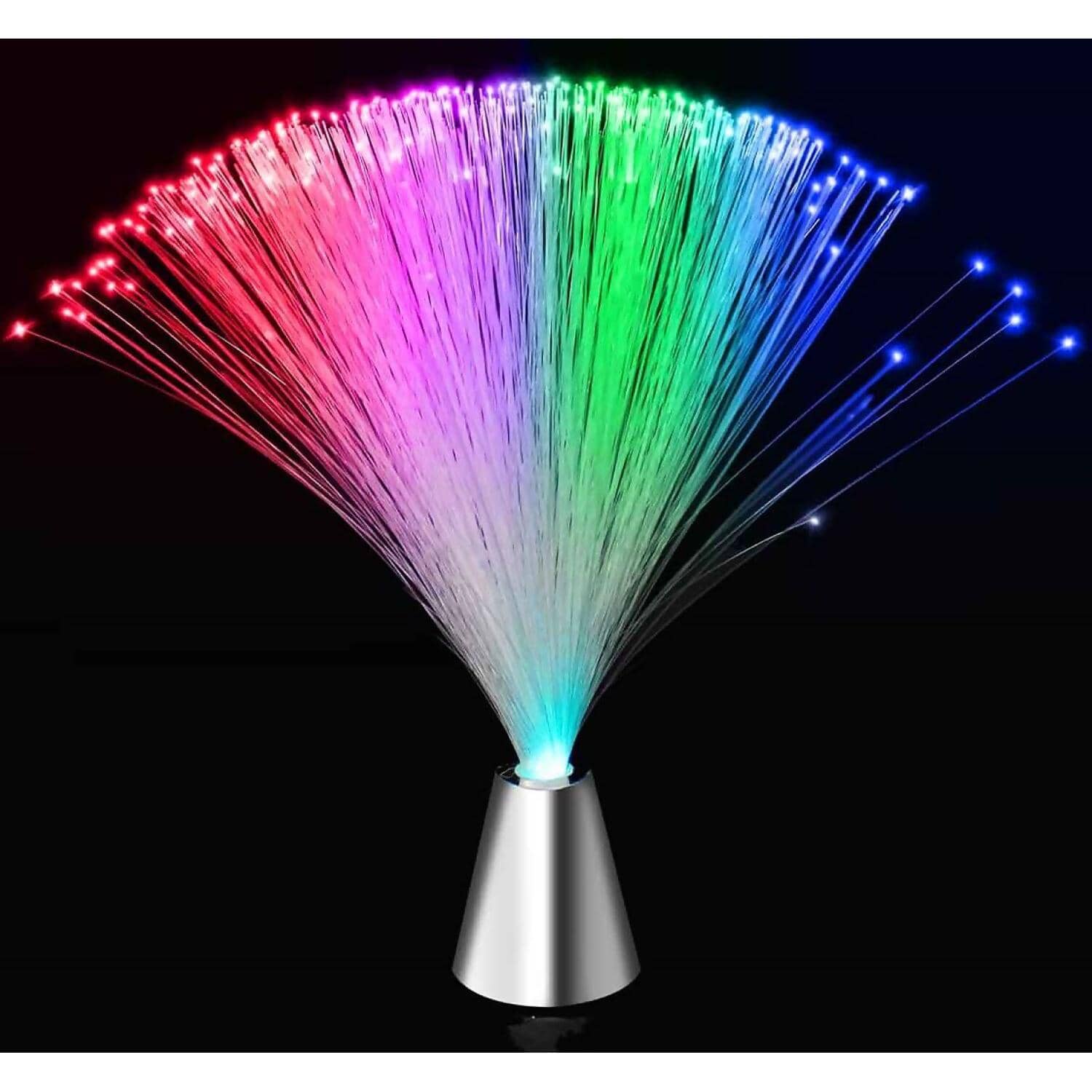 Buy Landmark - Led Optical Fibre Silver Cone - MyDeal Australia
