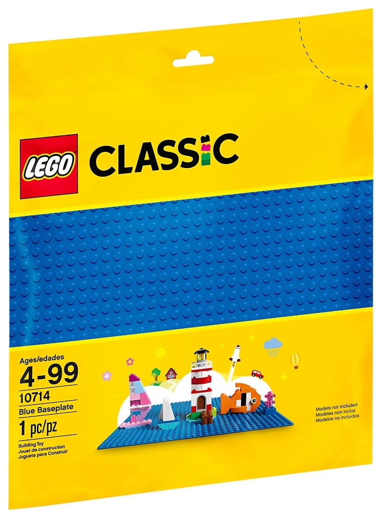 Buy LEGO 10714 BASEPLATE Blue - Classic - MyDeal Australia