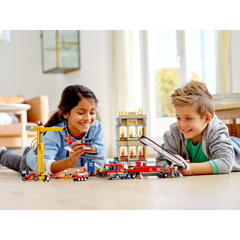 Buy LEGO 60216 Downtown Fire Brigade - City - MyDeal