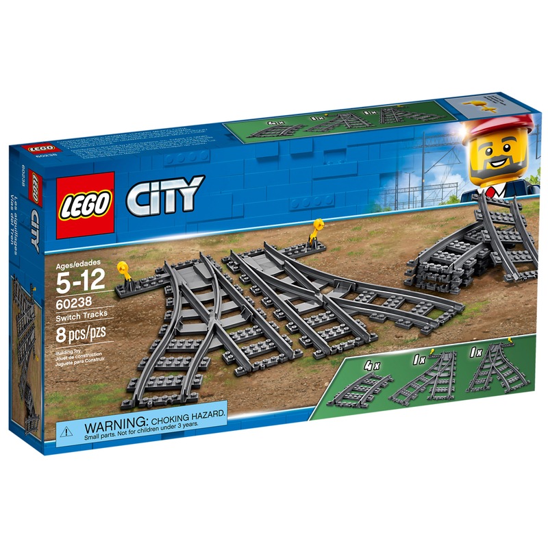 Buy LEGO 60238 SWITCH TRACKS 2018 - City - MyDeal