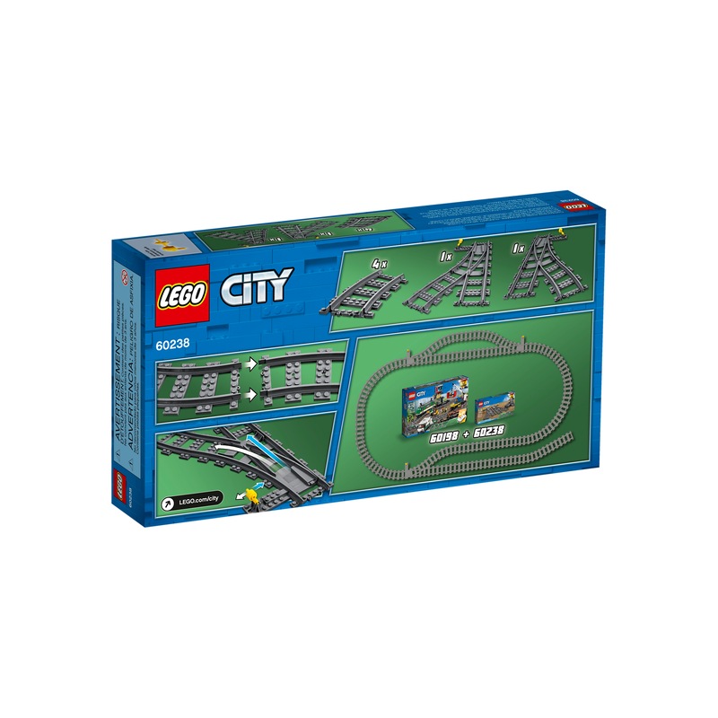 Buy LEGO 60238 SWITCH TRACKS 2018 - City - MyDeal