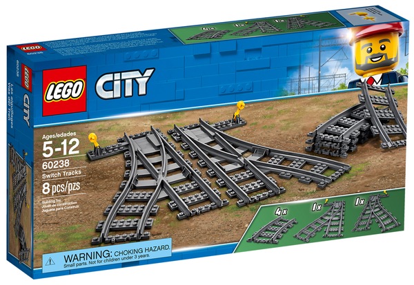 Buy LEGO 60238 SWITCH TRACKS 2018 - City - MyDeal Australia