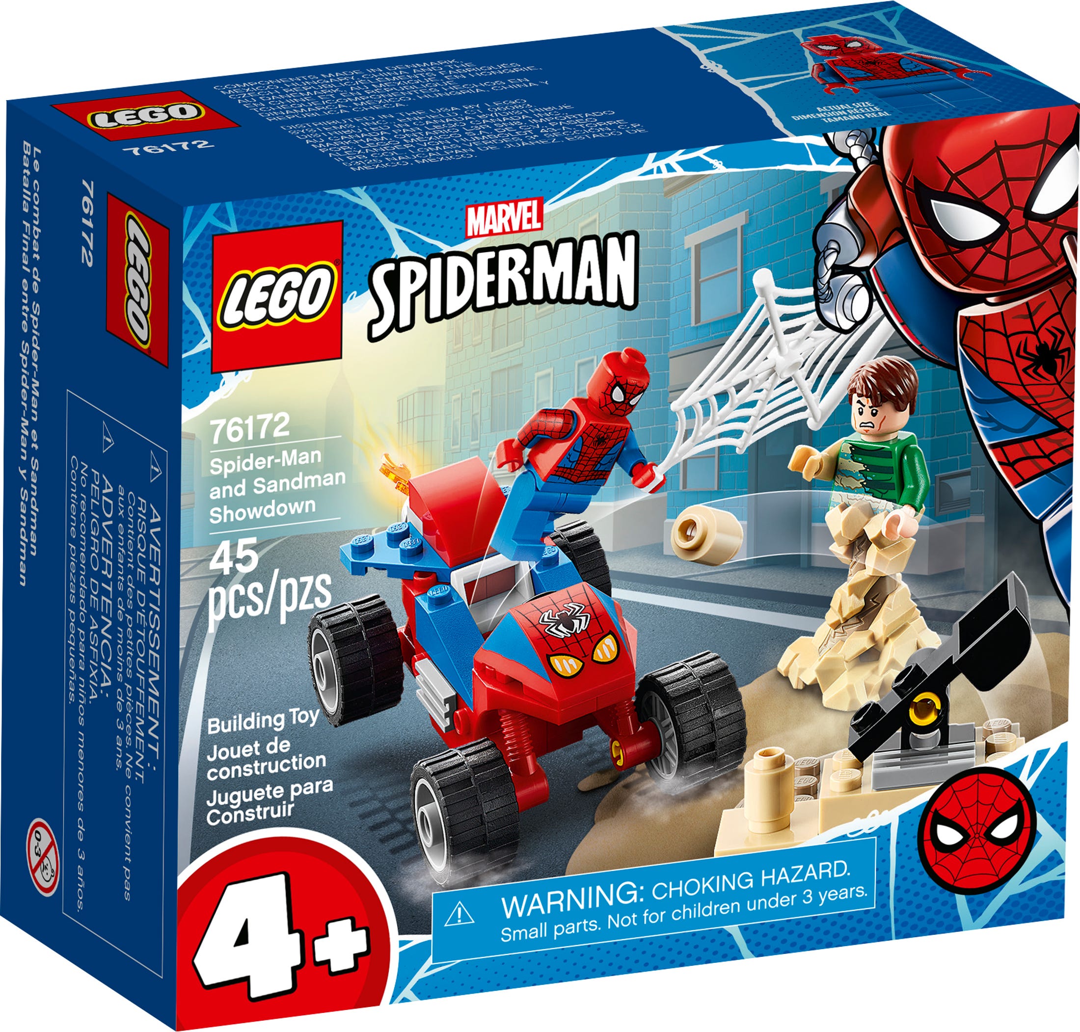 Buy LEGO 76172 Spider-Man and Sandman Showdown - Marvel Super Heroes 4 ...