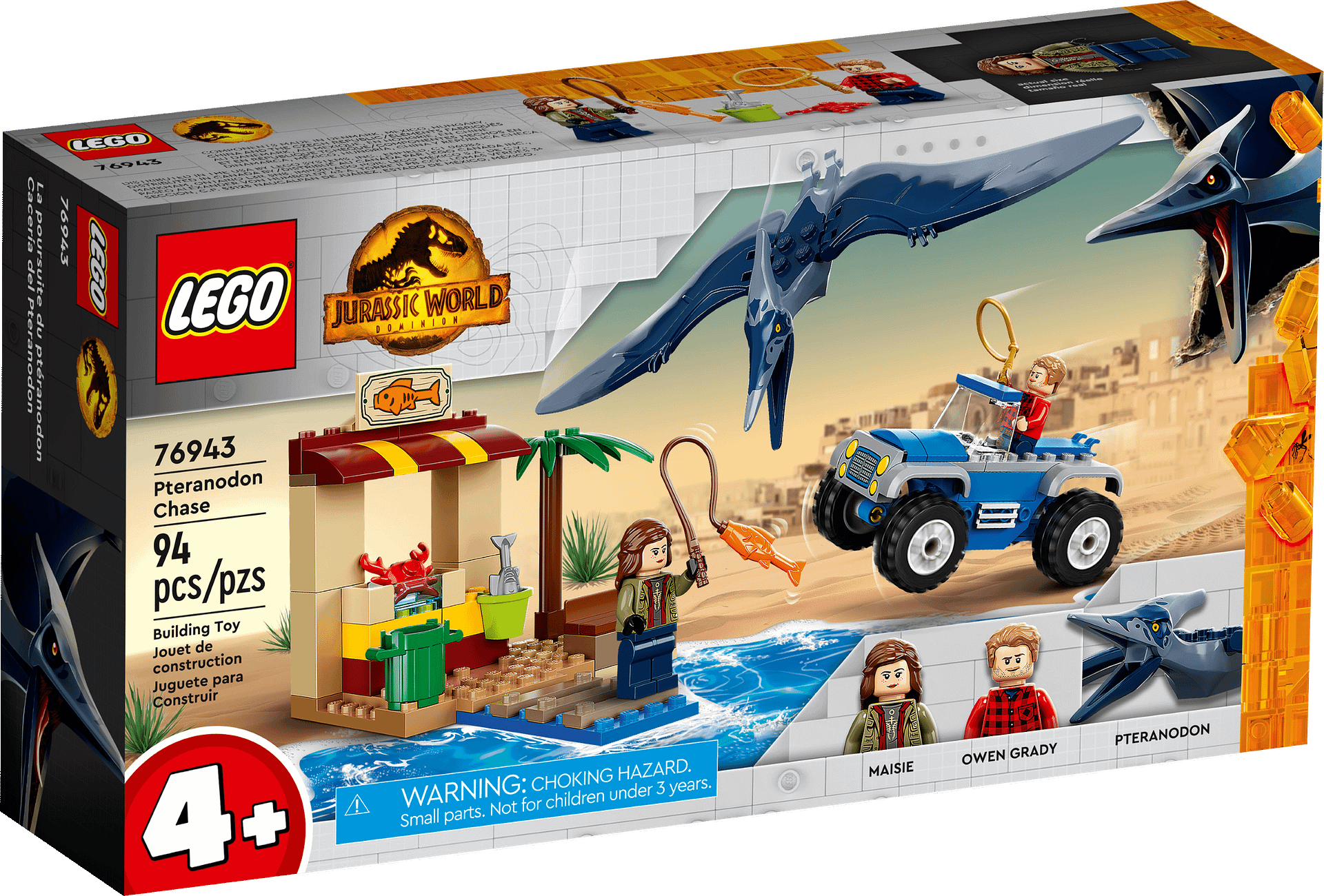 Buy LEGO 76943 Pteranodon Chase - Jurassic World 4+ - MyDeal Australia