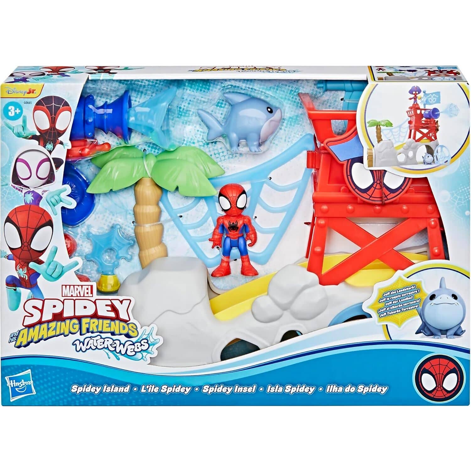 Buy Marvel - Spidey and His Amazing Friends Water Webs Spidey Island ...
