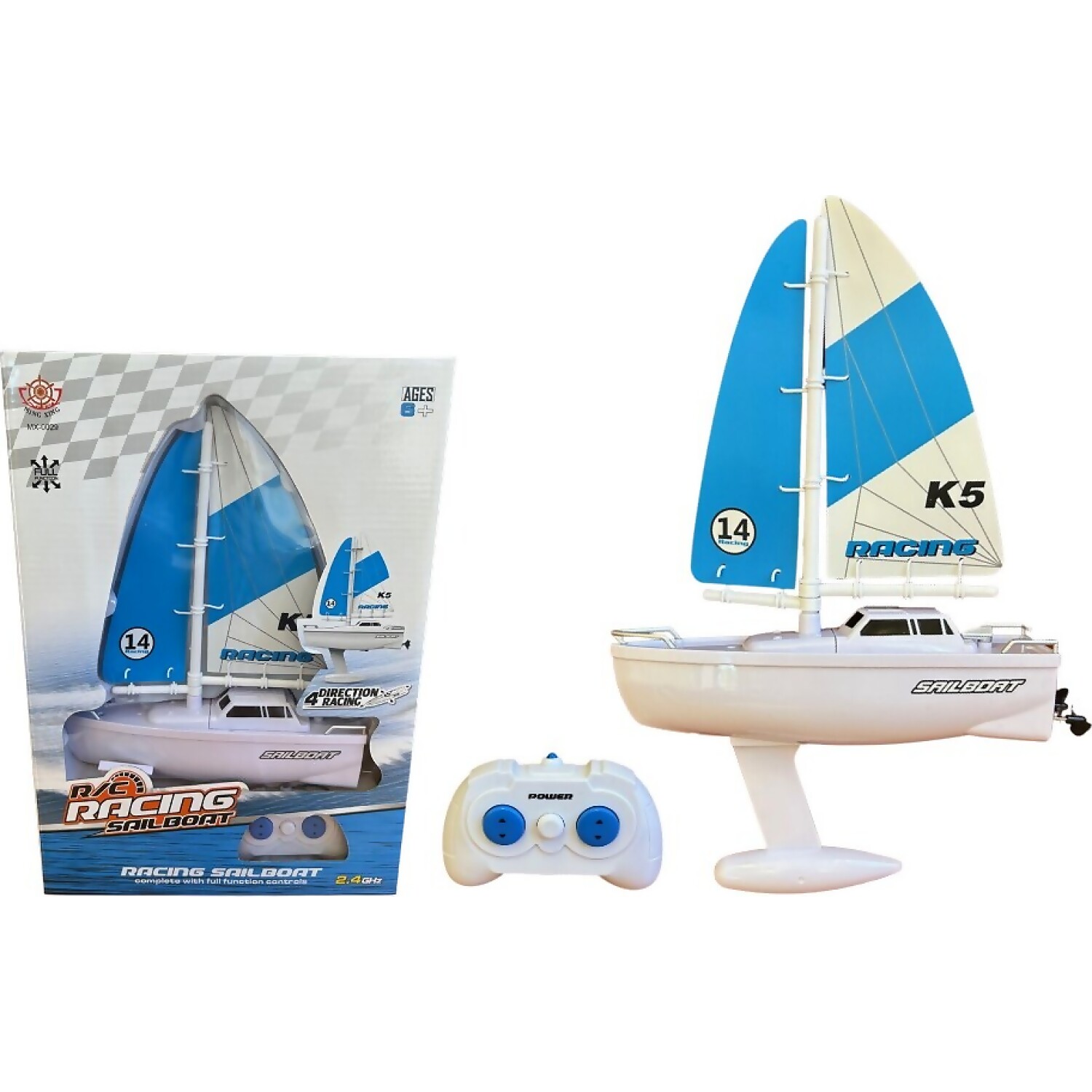 Buy Ming Xing - Winged Keel Rc Racing Sailboat - Rp Dean - MyDeal Australia