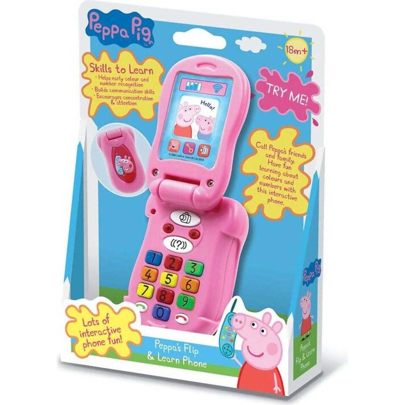 Buy Peppa Pig - Flip & Learn Phone - MyDeal