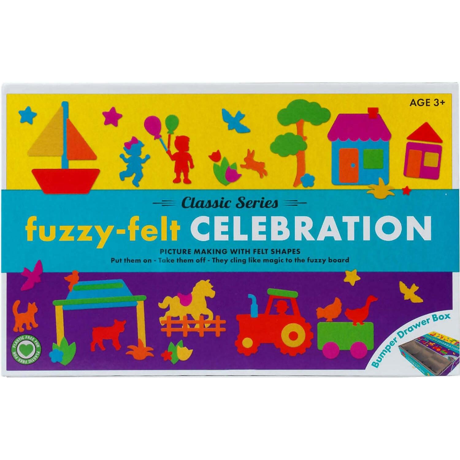 Buy Peterkin - Fuzzy Felt - Classic Series - Celebration - MyDeal Australia