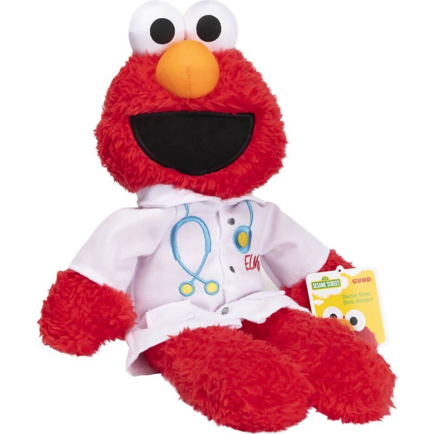 Buy Sesame Street - Doctor Elmo Take-along Buddy 33cm Plush - Jasnor ...