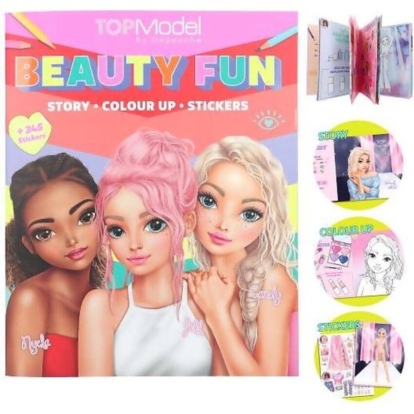Buy Topmodel - Colouring Book Beauty Fun - MyDeal Australia