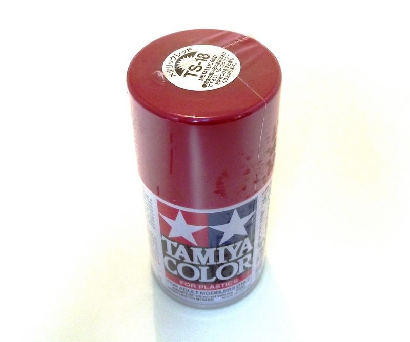 Buy TS-18 TAMIYA ACRYLIC SPRAY PAINT METALLIC RED - MyDeal Australia