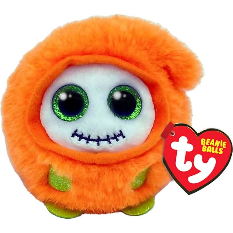 Buy Ty Beanie Boos Balls - Griffin Orange Ghoul - Puffies Bg42545 - MyDeal