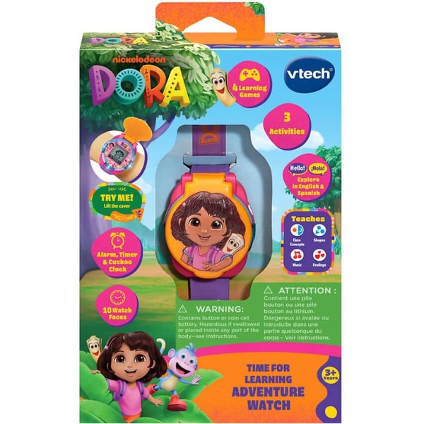 Buy VTech - DORA Time For Learning Adventure Watch - MyDeal Australia