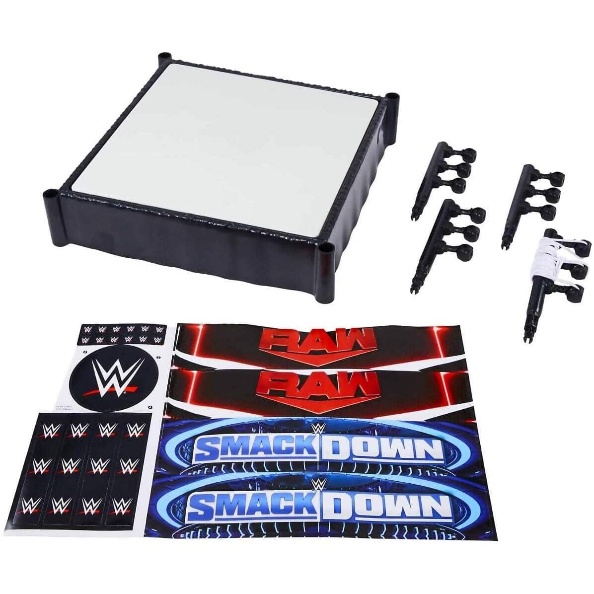 Buy Wwe - Wwe Superstar Ring Playset With Spring-loaded Mat & 4 Event ...