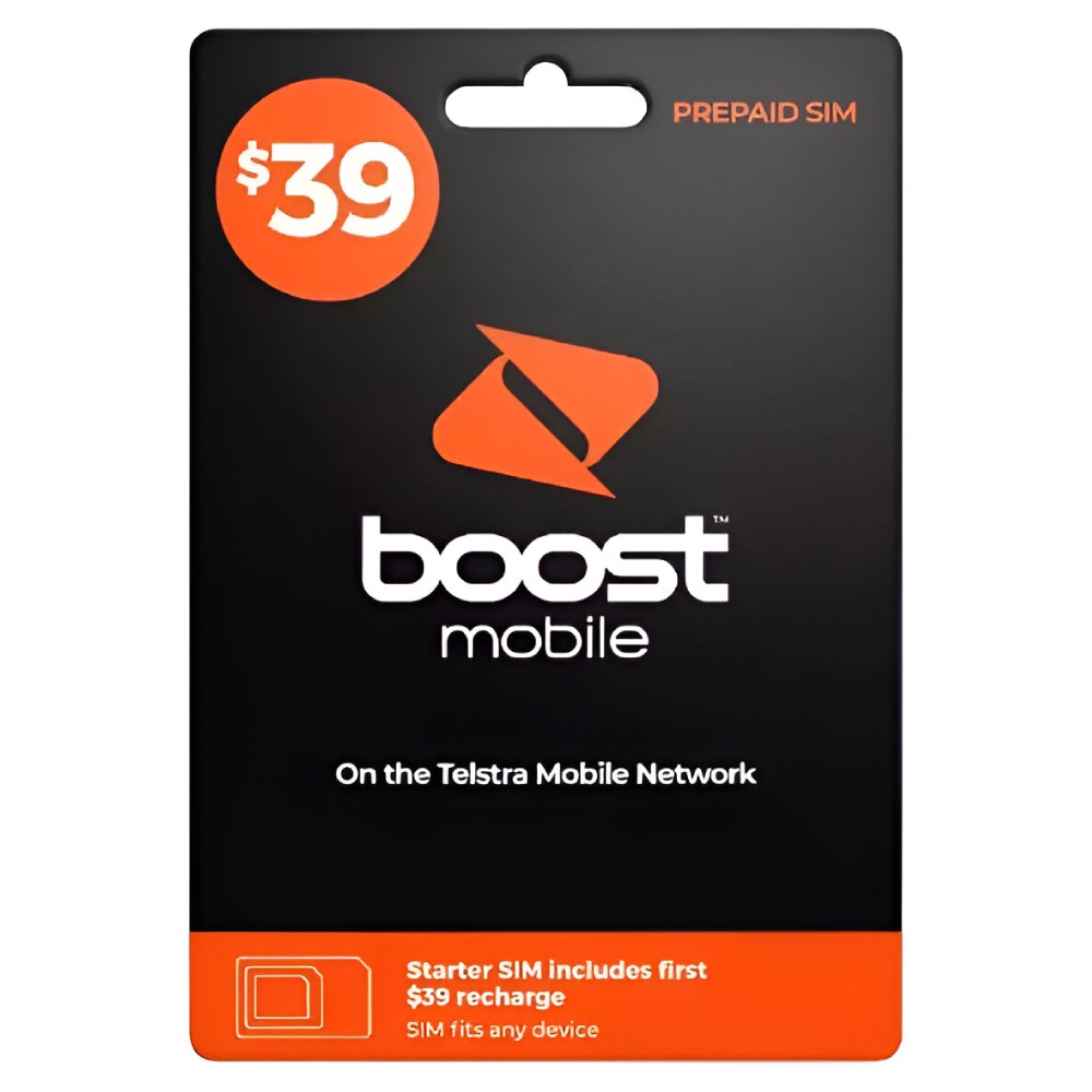Buy Boost Mobile $39 Prepaid SIM Card - MyDeal Australia