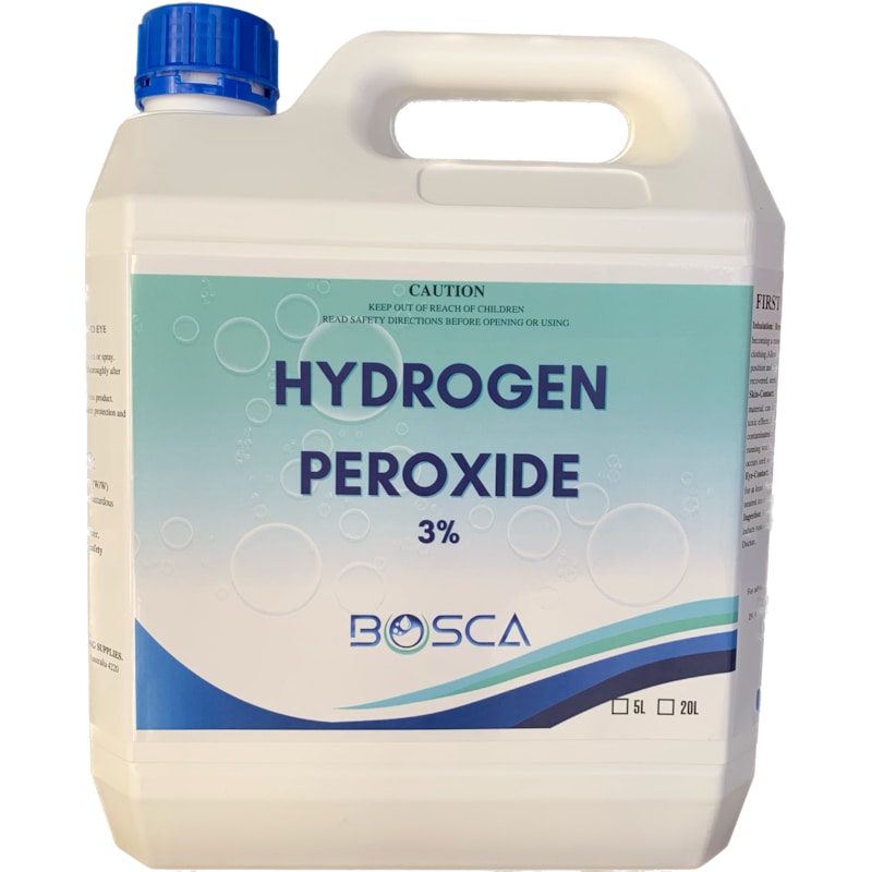 Buy 3% Hydrogen peroxide H2O2 Disinfectant All Purpose Cleaner 4L - MyDeal