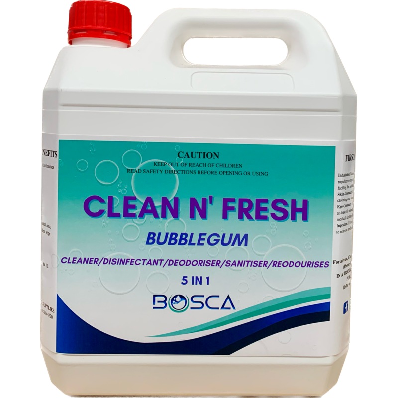 Buy Clean N' Fresh 5IN1 Disinfectant And Cleaner 4L - Bubblegum - MyDeal