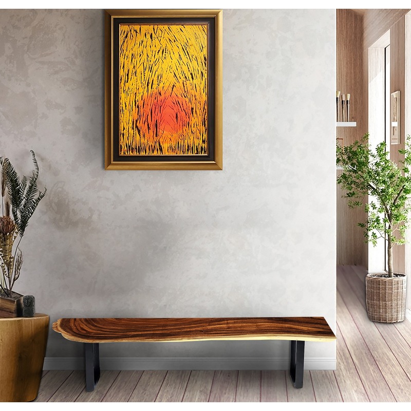 Buy Bench seat or low set console table, hallway table Raintree Wood 1. ...