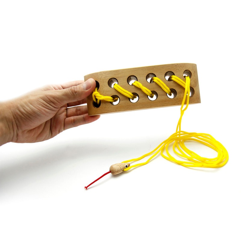 Buy Brain teaser String 3D puzzle, untangle the mouse challenge, wood ...