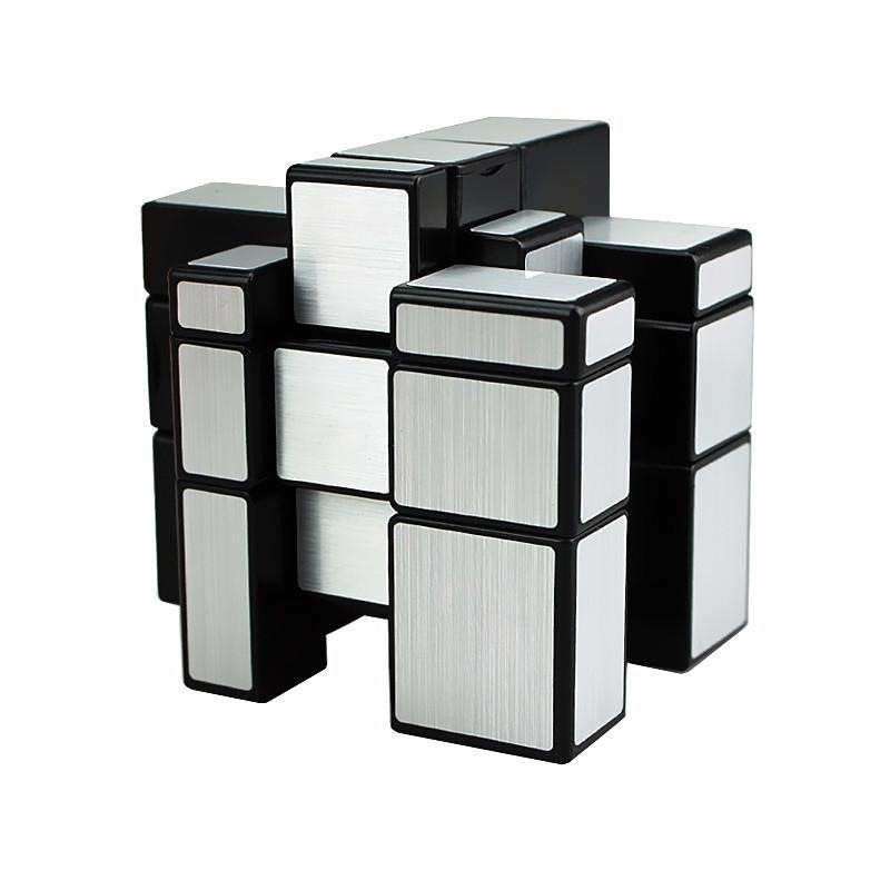Buy Speed Puzzle Gold and Silver Creative Irregular Mirror Magic Cube ...