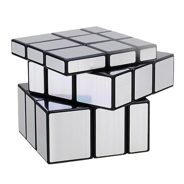 Buy Speed Puzzle Gold and Silver Creative Irregular Mirror Magic Cube ...