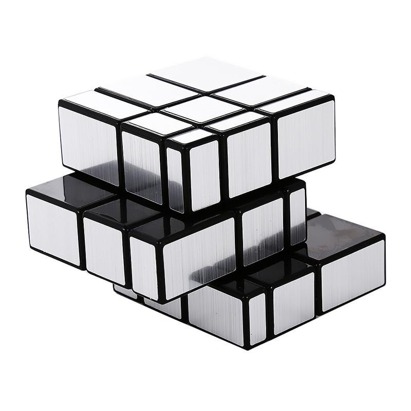 Buy Speed Puzzle Gold and Silver Creative Irregular Mirror Magic Cube ...