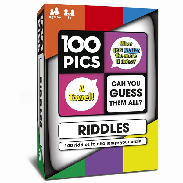 Buy 100 PICS Quizz Riddles Board Game - MyDeal Australia