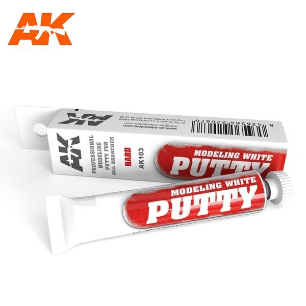 Buy AK Interactive Auxiliaries - Modelling White Putty 20ml - MyDeal Australia