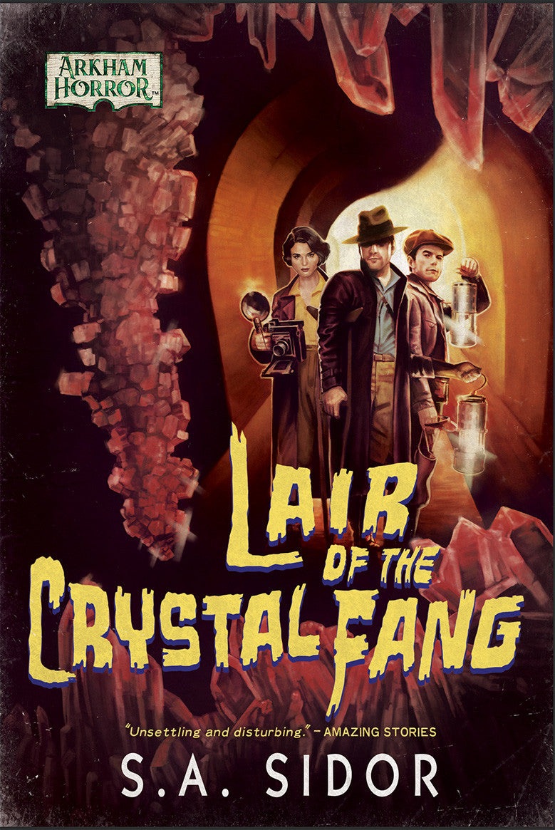 Buy Arkham Horror Lair of the Crystal Fang - MyDeal Australia