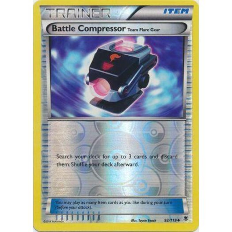 Buy Battle Compressor - 92/119 - Uncommon Reverse Holo - MyDeal