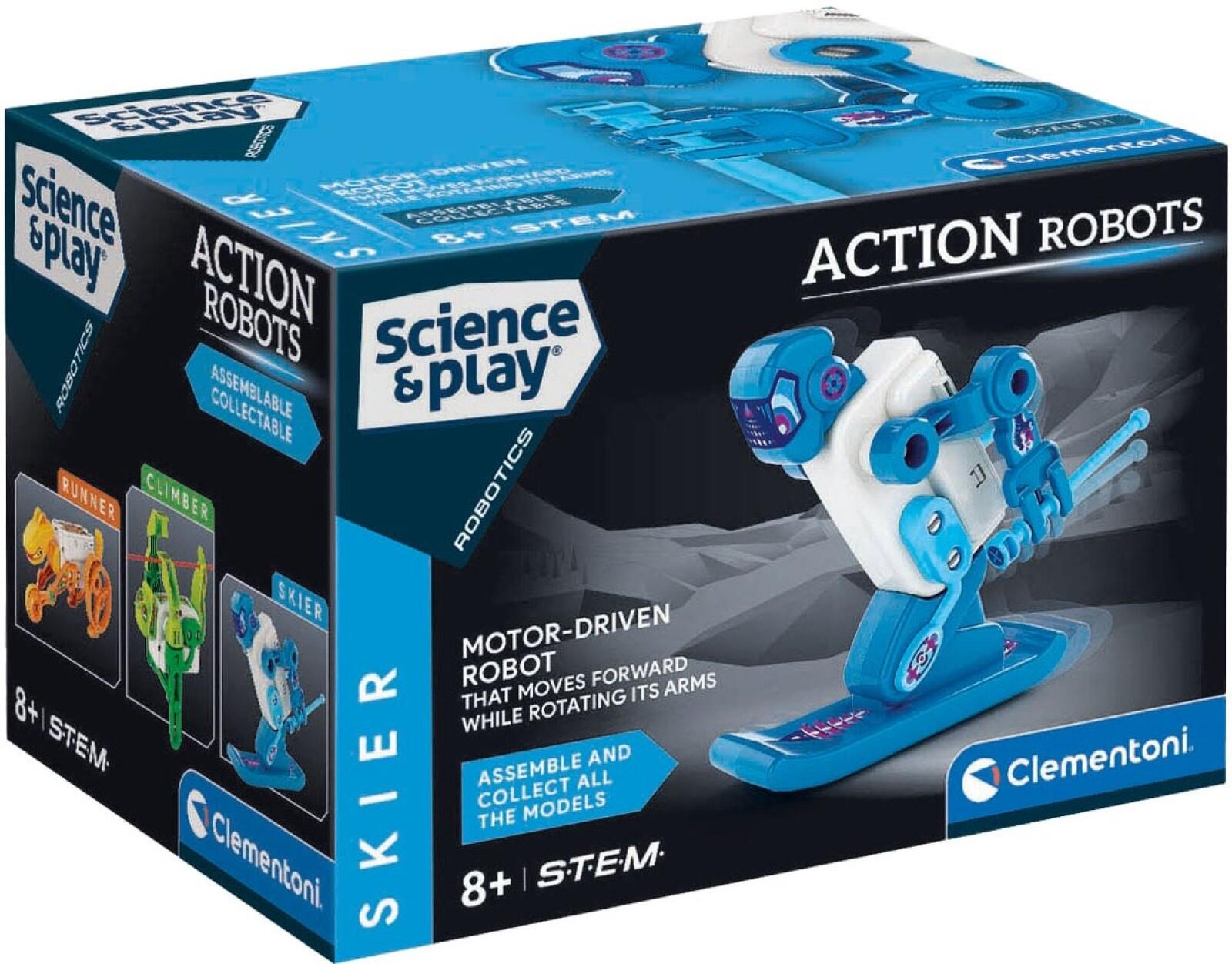 Buy Clementoni Robots - Sports Skier - MyDeal Australia