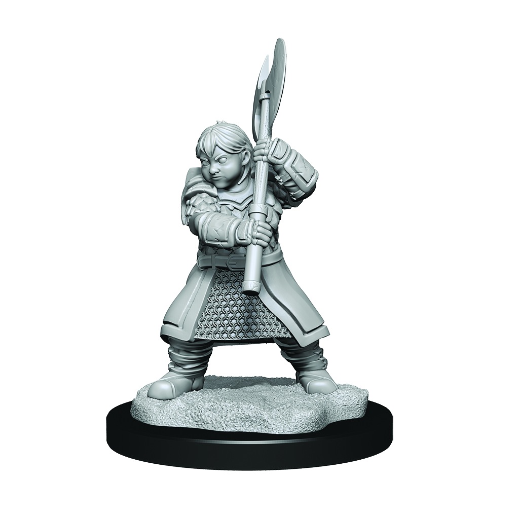 Buy Critical Role Unpainted Miniatures Dwarf Dwendalian Empire Fighter ...