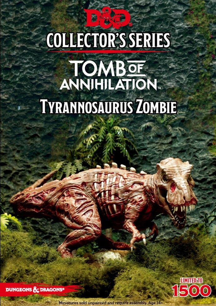 Buy D&D Collectors Series Miniatures Tomb of Annihilation Tyrannosaurus ...