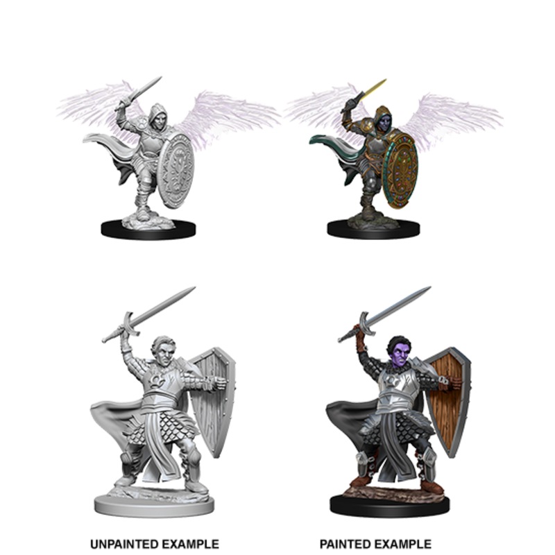 Buy D&D Nolzurs Marvelous Unpainted Miniatures Aasimar Male Paladin ...