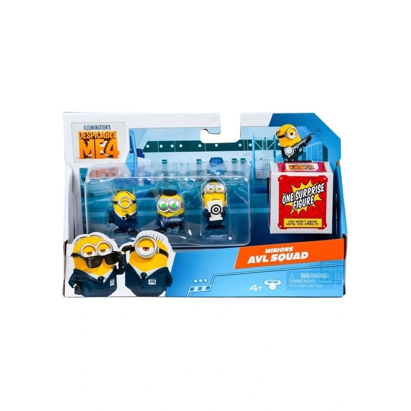 Buy Despicable Me 4 Mini Mayhem 4 Pack Assortment - MyDeal