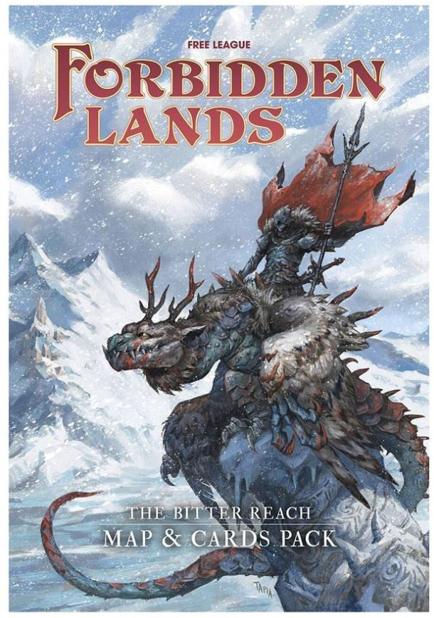 Buy Forbidden Lands RPG - The Bitter Reach Maps and Card Pack - MyDeal ...
